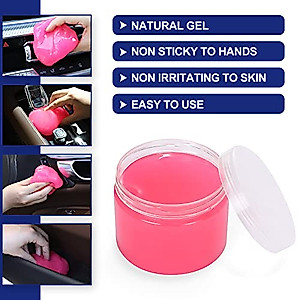 VITEVER Car Detailing Kit, Car Detailing Drill Brush Set with Cleaning Gel, Car Interior Detailing Kit, Car Detailing Brushes Cleaning Kit for Wheel, Interior, Exterior, Dashboard, Leather, Air Vents