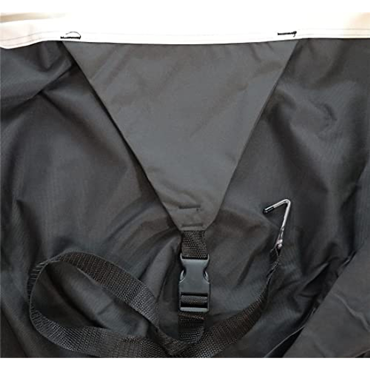 600D Snowmobile Travel and Storage Cover Compatible for 2010-2013 Model Year Polaris 600 Rush Sleds. Slush and Mud Protection