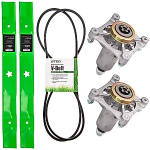 8TEN Deck Rebuild Kit for Husqvarna 46 YTH21K46 YTH20K46 2246LS Yard Tractors Blade Spindle Belt