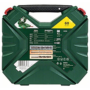 Bosch 2607010611 Drill-/Screwdriver Bit Set "X-Line Classic" 60 Pcs