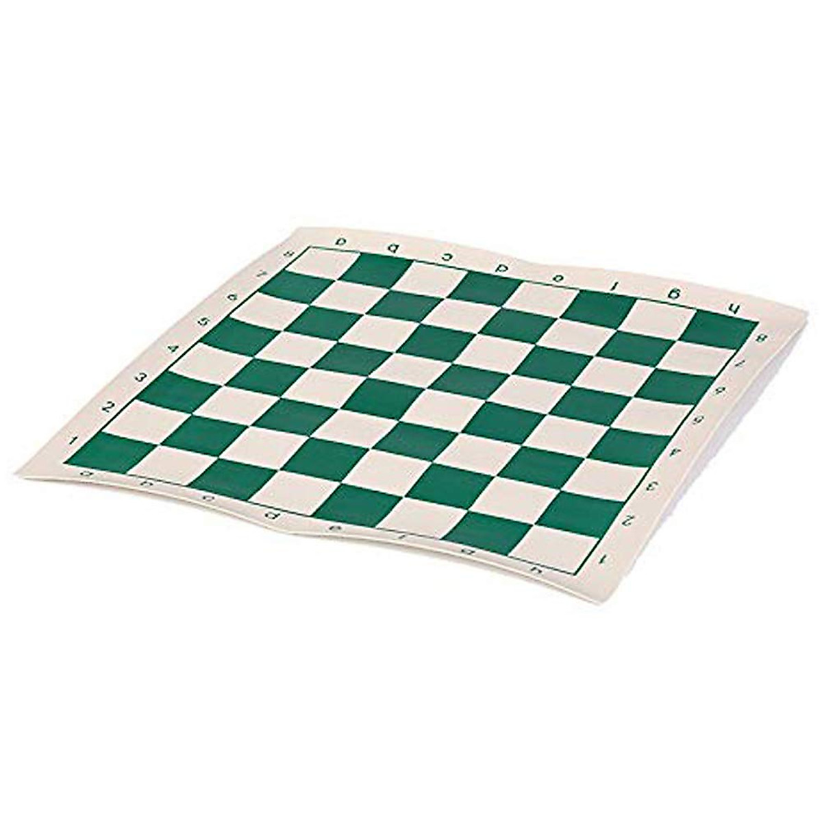 KASCLINO Tournament Chess Mat, PU Leather Tournament Roll Up Chess Board, Chess Rollable Chessboard, Lightweight & Non Slip, Chess Mat for Kids and Adults(Size:34.5cm)