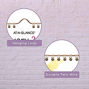 AT-A-GLANCE 2022 Wall Calendar by AT-A-GLANCE, 15" x 12", Medium, Monthly, Watercolors (PM91-707)