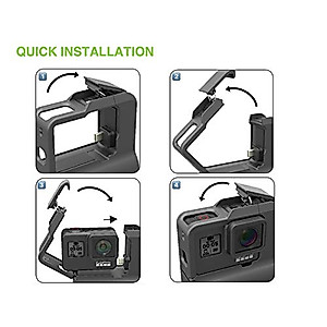 Re-Fuel 9Hr ActionPack Extended Battery (RF-6H50) for GoPro | Compatible with HERO7 Black, HERO6 Black, HERO5 Black & Hero Recording Cameras | IP68 Waterproof & Dust Proof | All-Weather