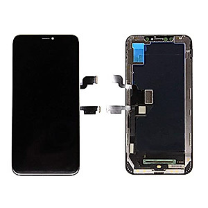 Ace Tech Cellular LCD Screen Replacement for iPhone Xs Max 6.5 inch (Model A1921, A2101, A2102, A2103, A2104) Display Digitizer Assembly Touch Screen
