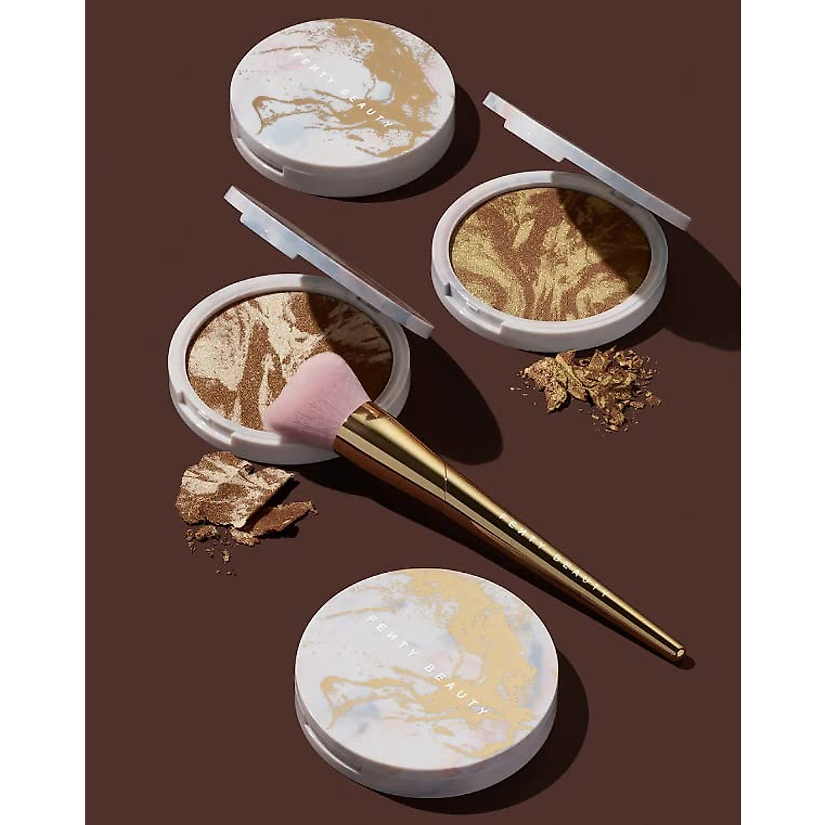 TOAST'D SWIRL BRONZE SHIMMER POWDER (CHOCOLATE SWILLER)