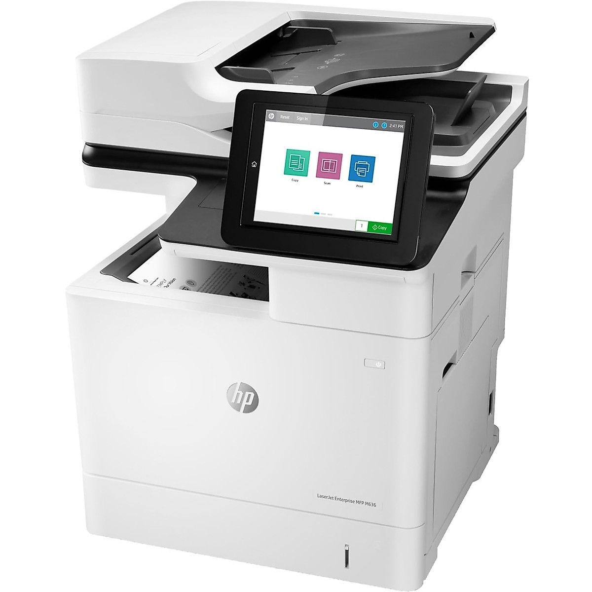 HP LaserJet Enterprise MFP M636fh Monochrome All-in-One Printer with built-in Ethernet & 2-sided printing (7PT00A)