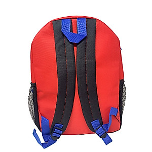 Marvel Spiderman 16" Backpack with Shaped Lunch Bag- SPOU