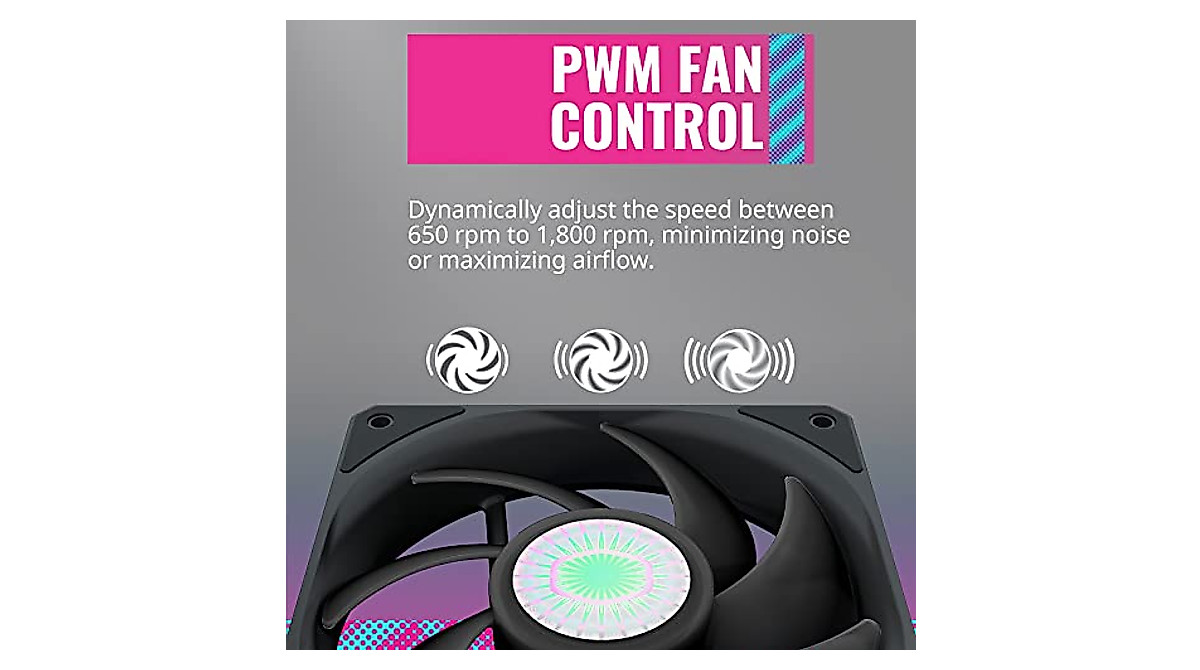 Cooler Master SickleFlow 120 V2 Fan - High Performance 120mm