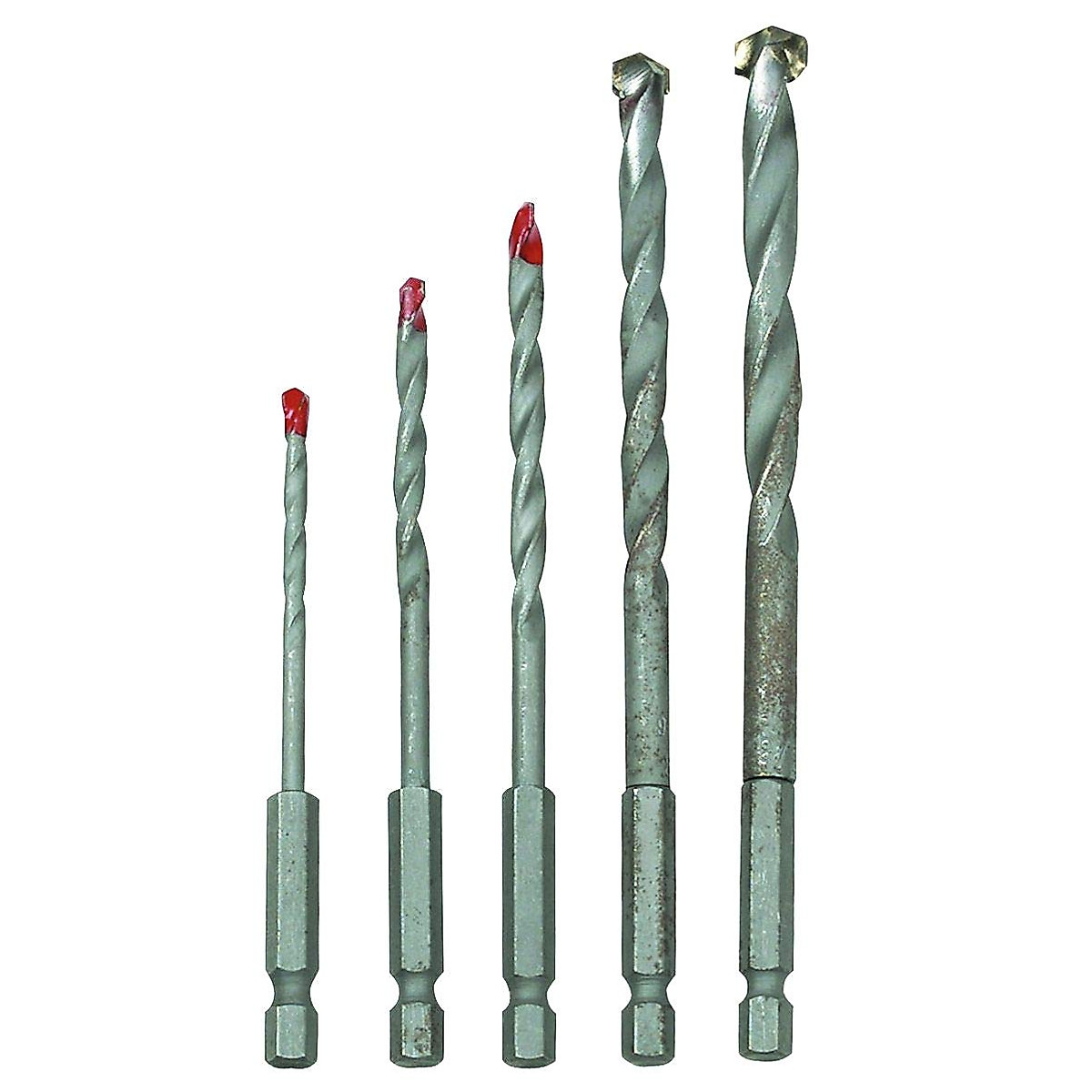 Quick Change Masonry Drill Bit Set (5 pc Warrior)