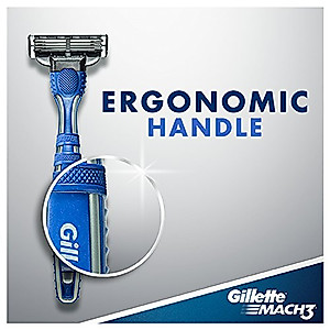 Gillette Mach3 Men's Disposable Razor, 3 Count, Mens Razors/Blades