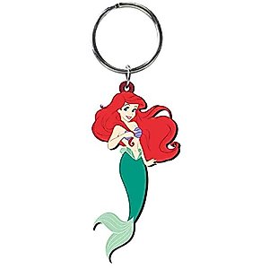 Disney Ariel Soft Touch PVC Key Ring,Multi-colored