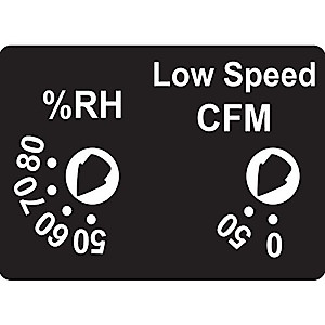 Delta Breez GreenBuilder GBR80H 80 CFM Exhaust Bath Fan with Humidity Sensor
