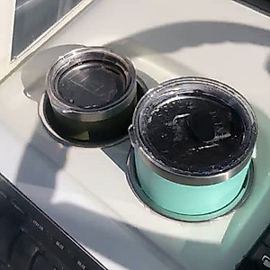 Tigress Large Stainless Steel Cup Insert, Boat Cup Holder Designed to fit Both 20oz & 30oz Tumblers