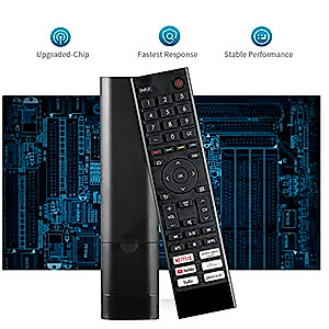 ERF3J80H Replacement TV Remote Control Fit for Hisense 4K UHD Android Smart TV