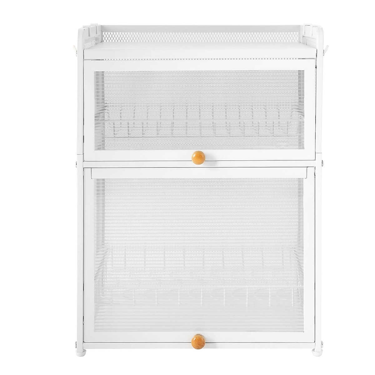 Kitchen Dish Racks, 3 Tier Dish Drying Rack House Dish Organizer Cutlery Drainer with Lid Cover Detachable Drip Tray Storage Box Basket for Kitchen Organizing Storage Holder, Utensil Holder Rack