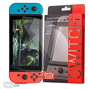 Orzly Glass Screen Protectors & VR Headset for Nintendo Switch