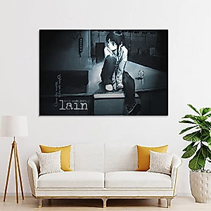 Anime Serial Experiments Lain Canvas Art Poster and Wall Art Picture Print Modern Family Bedroom Decor Posters Gifts 12x18inch(30x45cm)