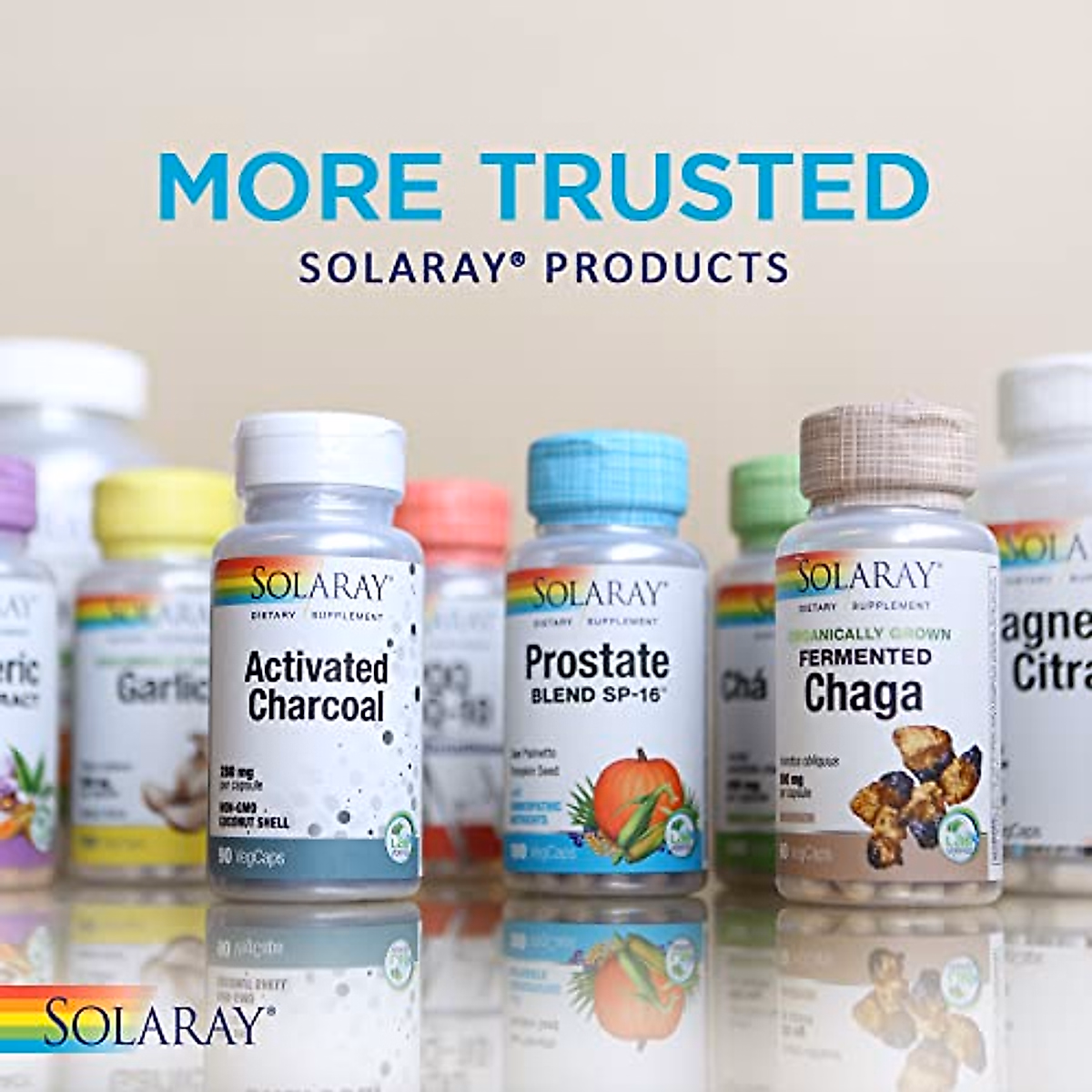 SOLARAY Activated Charcoal 280mg | Coconut Source | Healthy Inner Cleansing & Digestive Tract Support | Non-GMO, Vegan & Lab Verified | 90 Capsules