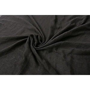 woogwin Light Soft Scarves Fashion Scarf Shawl Wrap For Women Men (Black)