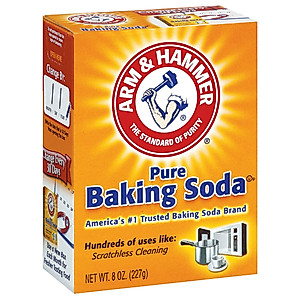 Arm & Hammer Pure Baking Soda, 8oz, Pack of 2