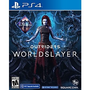 Outriders: Worldslayer PlayStation 4 [Base Game Included] with Free Upgrade to the Digital PS5 Version