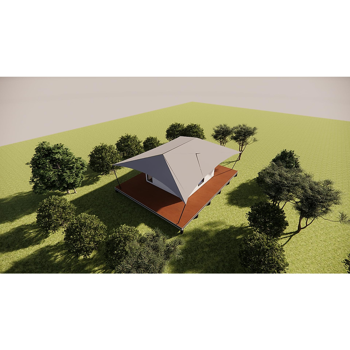 Whisper-B-900sq.ft. from Compact to Spacious, Cozy to Luxurious: 400sq.ft. Small Houses,900 sq.ft. Two-bedrooms,or1600 sq.ft. Three-bedrooms. Built Steel, Your Dream Home is Ready in 3 to 15 Days.