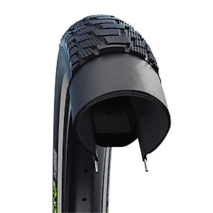 Schwalbe Unisex's Pick-UP Perf, Super Defense, TwinSkin Tyres, Black, 65-584