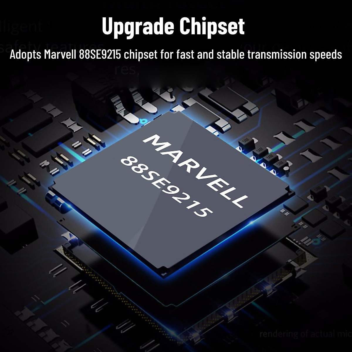 PCIE SATA Cards, Ports SATA III 6Gbps Controller Cards with Low Bracket, PCIE (1X 2X 4X 8X 16X) SATA3.0 Interface Expansion Cards for 7/8/XP/10 for Linux