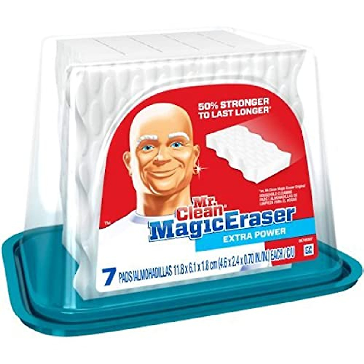 Mr Clean Magic Eraser Extra Power, 7 count | Creates a Truly Noticeable Clean Environment