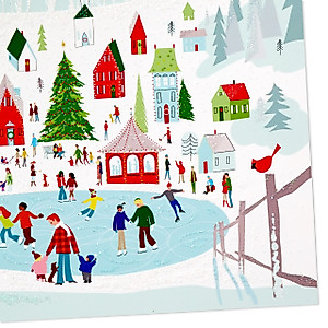 Hallmark Boxed Holiday Cards, Snowy City (40 Cards with Envelopes)
