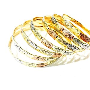 merajjewelry Virgen De Guadalupe Bangle #6 (2.75" inch Diameter)