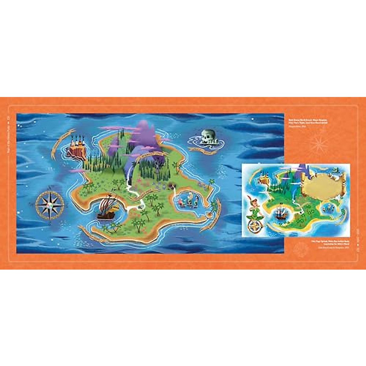 Maps of the Disney Parks: Charting 60 Years from California to Shanghai (Disney Editions Deluxe)