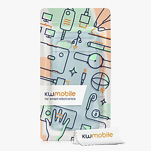 kwmobile Case Compatible with Google Pixel 6a Case - TPU Silicone Phone Cover with Soft Finish - Cool Mint