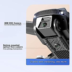 S99 Mini Drone with Dual Camera, HD Foldable FPV Drone, 4 Way Obstacle Avoidance, Optical Flow Visual Hovering, Drone for Adults and Kids