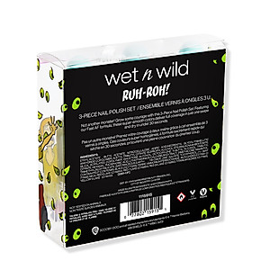 wet n wild Scooby Doo Collection RUH-ROH! 3-Piece Nail Polish Set