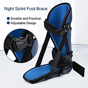 Yinhing Foot Splint, Night Splint Foot Drop Orthosis Ankle Sprain Fixation Brace Foot Support for Female Male(M)