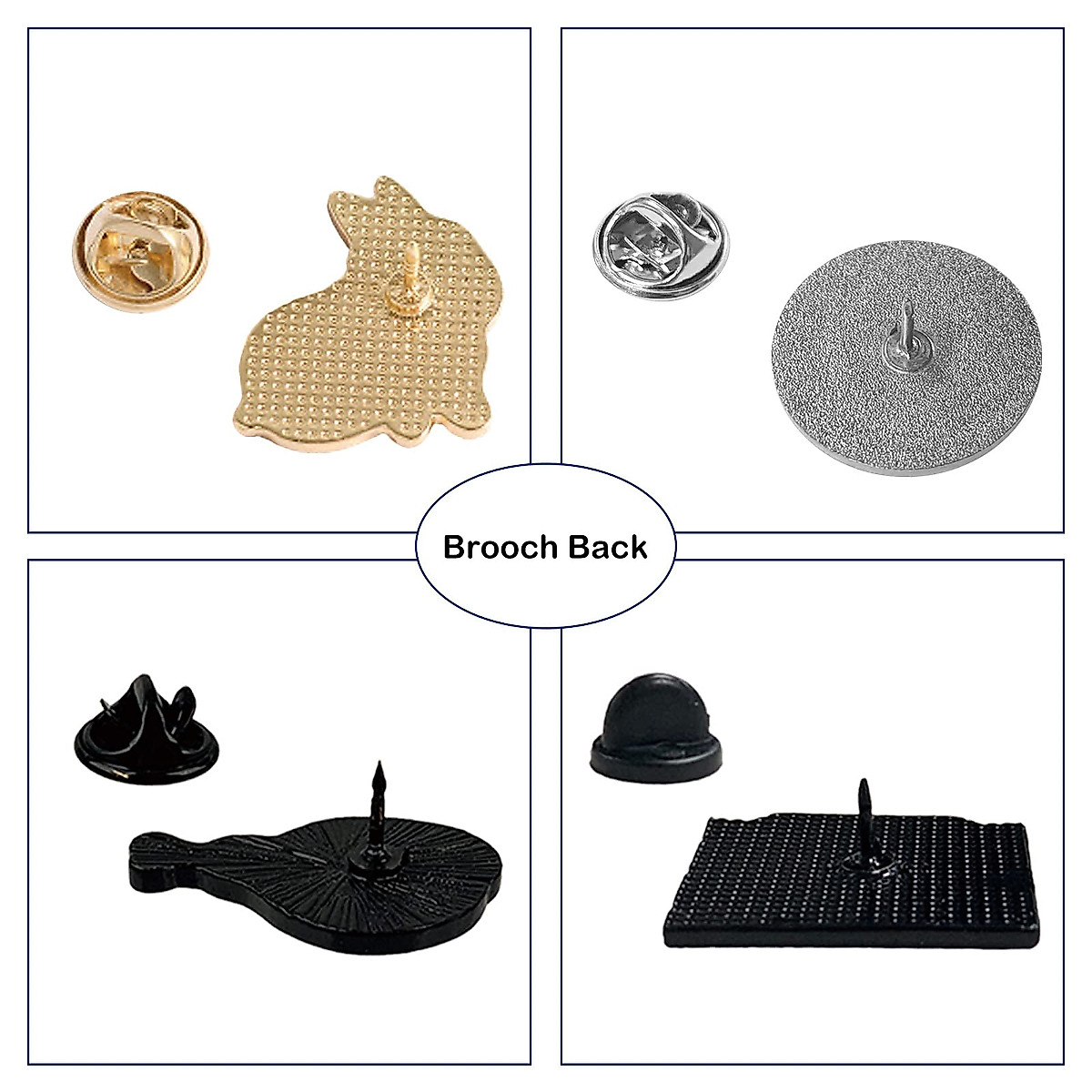 20 Mixed Style Enamel Brooch Pin Set, Cute Brooches Pins Jewelry Accessories Decoration Gift for Clothing Bags Jackets