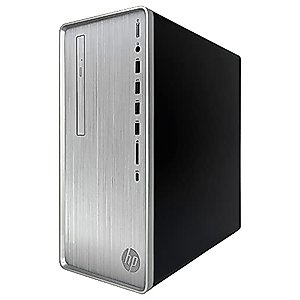 HP Pavilion TP01 Tower Desktop Computer - AMD Ryzen 5 5600G 6-Core up to 4.40 GHz Processor, 16GB DDR4 RAM, 256GB SSD, AMD Radeon Graphics, DVD-Writer, Windows 11 Home