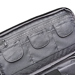 Amazon Basics Large DSLR Camera Gadget Bag - 11 x 6 x 8 Inches (Gray)