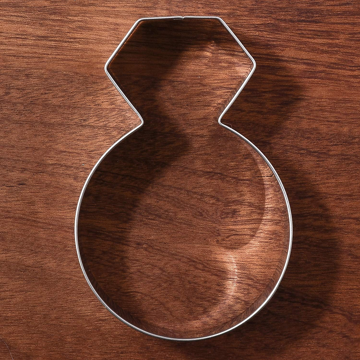 LILIAO Diamond Ring Cookie Cutter for Wedding/Engagement - 2.8 x 4 inches - Stainless Steel