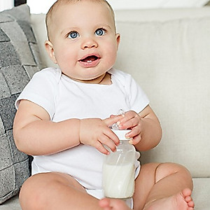 Evenflo Feeding Classic Glass Twist Bottles, 8 Ounce (Pack of 6),Clear,1018611