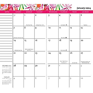 2024-25 Watercolor Garden 2-Year Pocket Planner (24-Month Calendar)