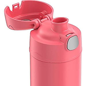 THERMOS FUNTAINER 16 Ounce Stainless Steel Bottle, Coral