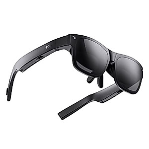 RayNeo XR Glasses - TCL NXTWEAR S with 201" Micro OLED, 1080P Video Display Glasses, Dynamic Stereo Sound, 3D Movie, Multi-Window Work, Watch and Game on PC/Android/iOS/Consoles/Cloud (Not RayNeo X2)