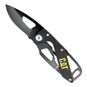 Caterpillar - 5-1/4" Cat Folding Pocket Buddy, Hand Tools, Knives/Blades - No Utility, Knives - Folding (980265)