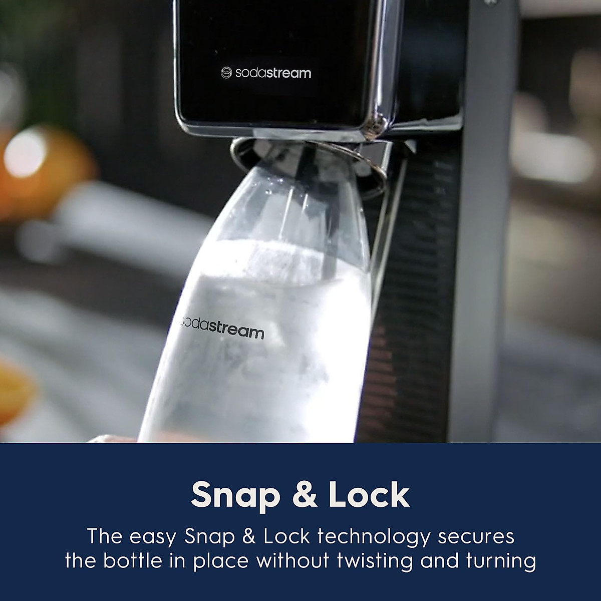 SodaStream Art Sparkling Water Maker Bundle (Black), with CO2, DWS Bottles, and Bubly Drops Flavors