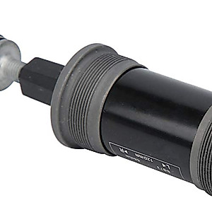 VGEBY 68mm Sealed Bottom Bracket, Taper Metal Bearing with Screws 113mm/120mm/126mm for Mountain Bike (120mm)