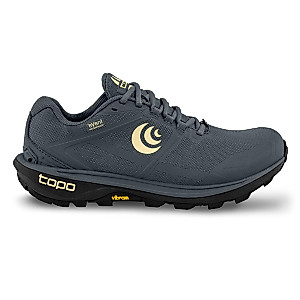 Topo Athletic Women's Terraventure 4 WP Waterproof Comfortable Cushioned Durable 3MM Drop Trail Running Shoes, Athletic Shoes for Trail Running, Grey/Butter, Size 8.5