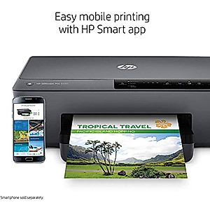 HP OfficeJet Pro 6230 Wireless Color Printer, Works with Alexa (E3E03A)