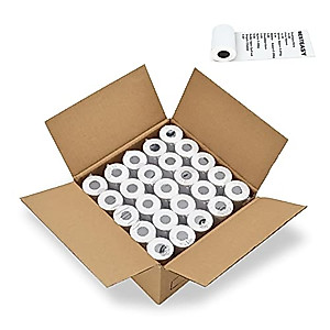 BESTEASY 2-1/4'' x 50' Thermal Receipt Paper Rolls - Cash Register Point of Sale Credit Card Paper - Premium Thermal Printer Paper (50 Rolls)